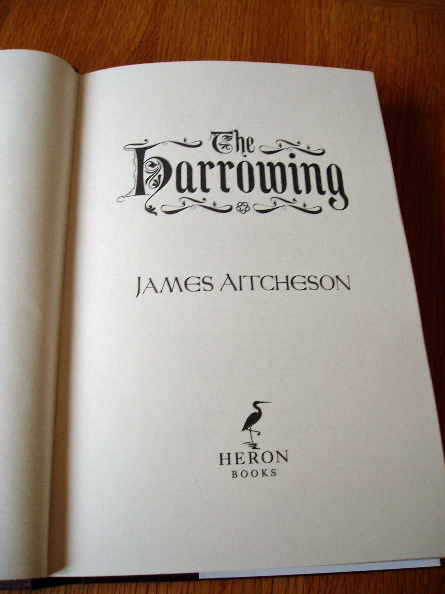The Harrowing: the finished article | James Aitcheson